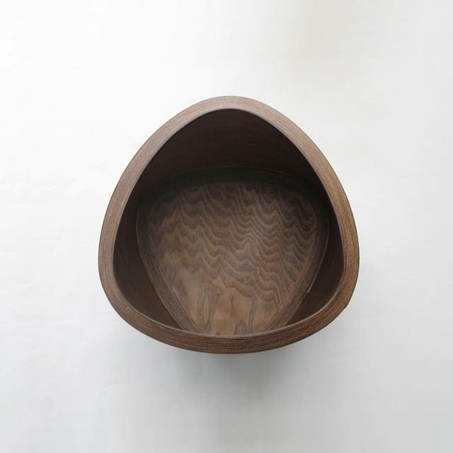 BUNACO ブナコ ダストボックスTwist2・M 三角柱をひねったブナコの製法が生み出した独特のフォルム ゴミ箱専用インナー付きで清潔（4colors）3%OFF : ブナコセレクト ...