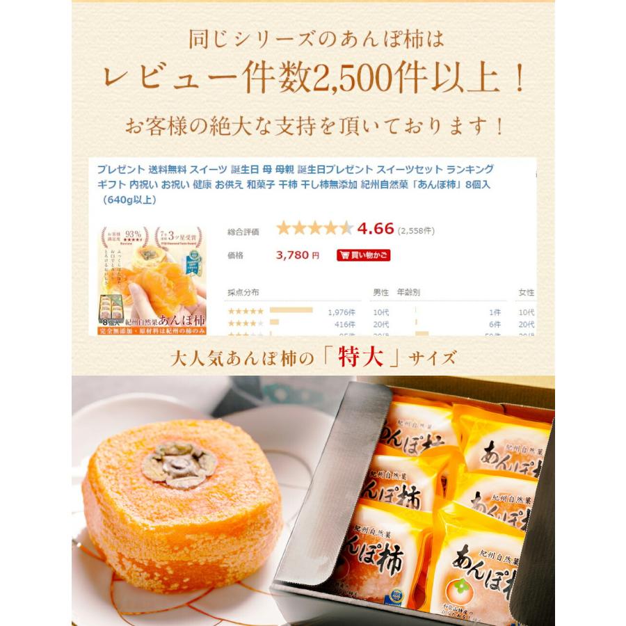 内祝い ギフト プレゼント 完全無添加 紀州自然菓 プレミアム あんぽ柿 120g×6個入 数量限定 (fy5) : 紀州ふみこ農園 - 通販 - Yahoo!ショッピング