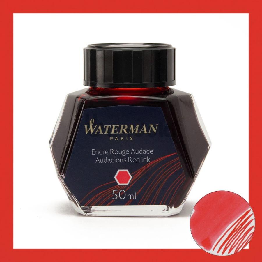 WATERMAN（ウォーターマン） ボトルインク (RED/レッド) : 文具通販 ブンドキ.com Yahoo!店 - 通販 - Yahoo ...
