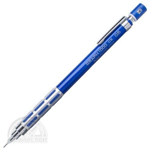 ぺんてる Pentel GRAPH 1000 CS 製図用シャープペンシル(0.5mm メタリックブルー) : 文具通販 ブンドキ.com ...