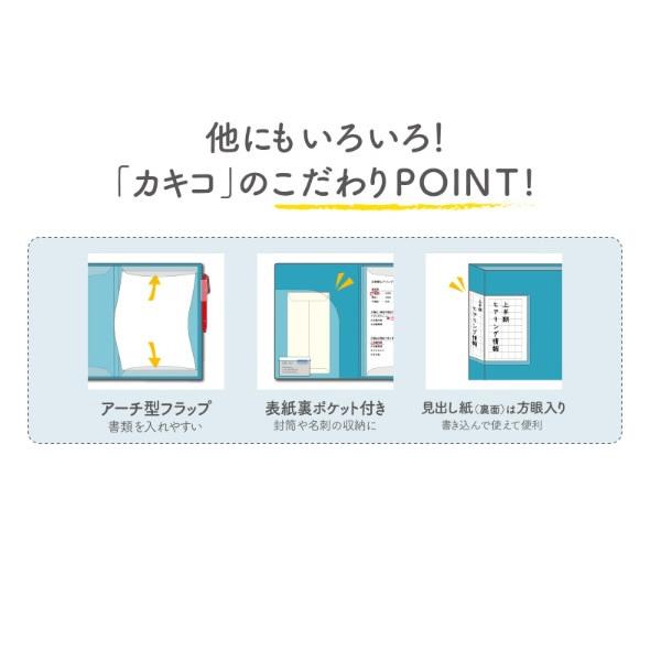KING JIM 【A4縦型サイズ】キングジム／クリアーファイル・カキコ20P（8632）小口10枚・20ポケット A3見開きが入ります : ぶんぐる - 通販 - Yahoo!ショッピング