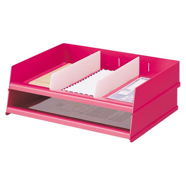 LIHIT LAB. 【全3色・A4サイズ】LIHIT LAB.（リヒトラブ）／フリーサイズレタートレー（A-7312）チケット、封筒、伝票、パンフレット等をカンタン収納 : ぶんぐる ...