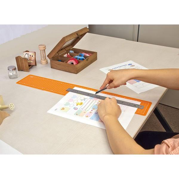 ナカバヤシ／折りたたみカッティングマットA2・1／4サイズ (CTMO-A201) 便利な5ミリ間隔方眼罫入 Nakabayashi : ぶんぐる - 通販 - Yahoo!ショッピング