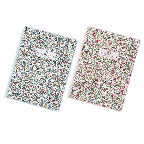 リヒトラブ FLOWER IMAGE レターセットファイル A5サイズ (D-1122)(D1122)＊便箋・封筒・切手・ペンは入っていません。 : ぶんぐる - 通販 - Yahoo!ショッピング