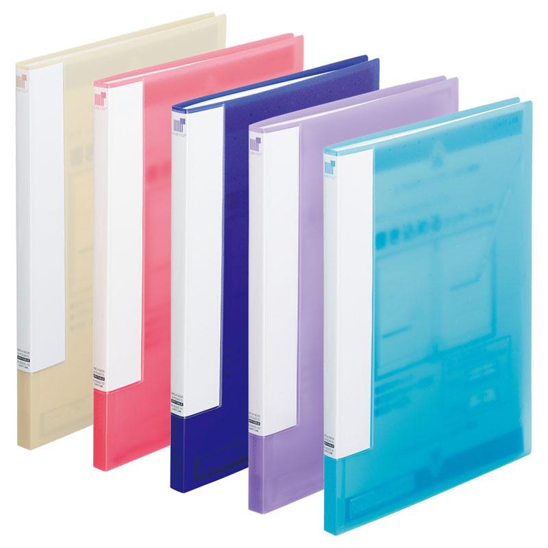 【全5色】リヒトラブ／CUBE FIZZ 書き込めるクリヤーブック A4 （N-6005）ポケットに用紙を入れたまま記入！ LIHIT LAB. : ぶんぐる - 通販 - Yahoo!ショッピング