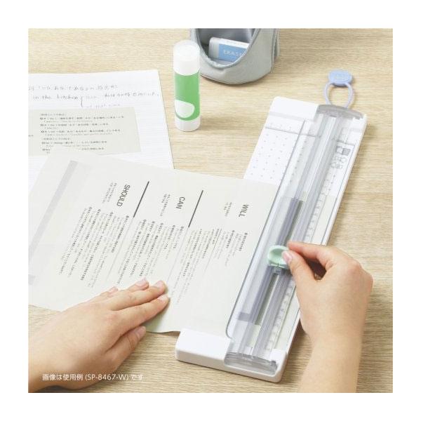 ソニック／プリントカッター A4タテ対応（SP-8467）ペーパーカッター 最大5枚まで同時にカット 工作 SONiC : sp-8467 : ぶんぐる - 通販 - Yahoo!ショッピング