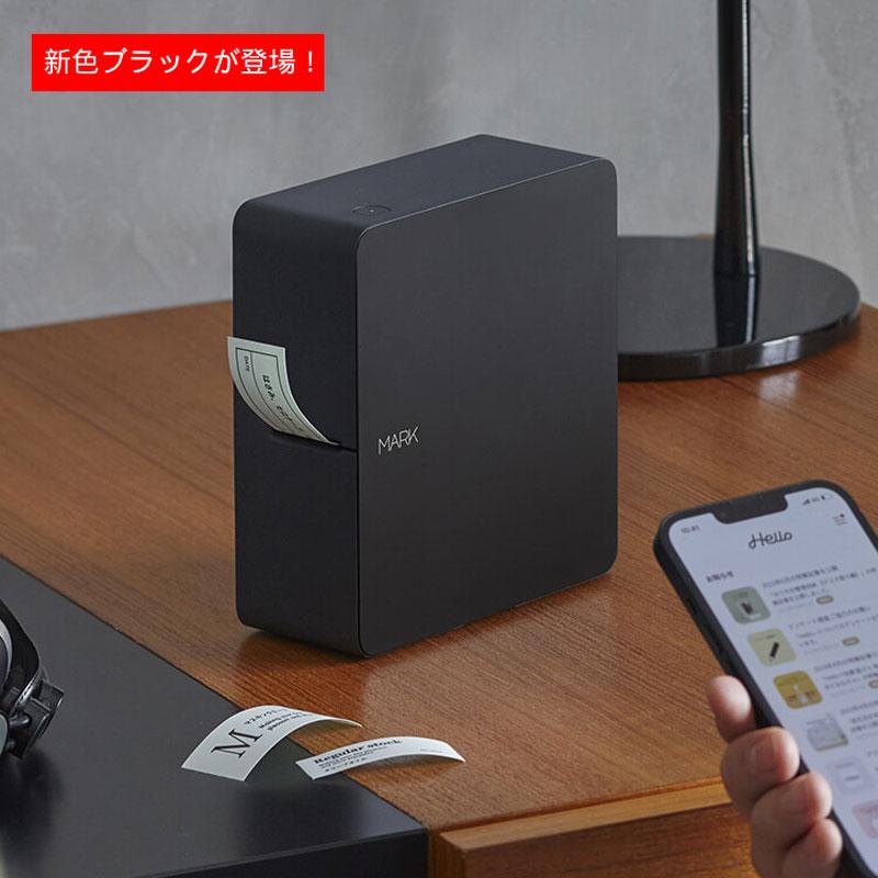 KING JIM 即納在庫有！！ACアダプタ、SS12K付き！スマホ専用 キングジム／ラベルライター「テプラ」PRO "MARK" SR-MK1 テープ幅：4〜24mm 本体 送料無料 ...