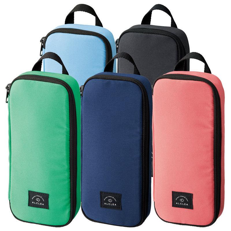 LIHIT LAB ALCLEA ボックスペンケース Lサイズ 抗菌・抗ウイルス素材 筆箱 小物入れ 整理整頓 感染予防 清潔 プレゼント ...