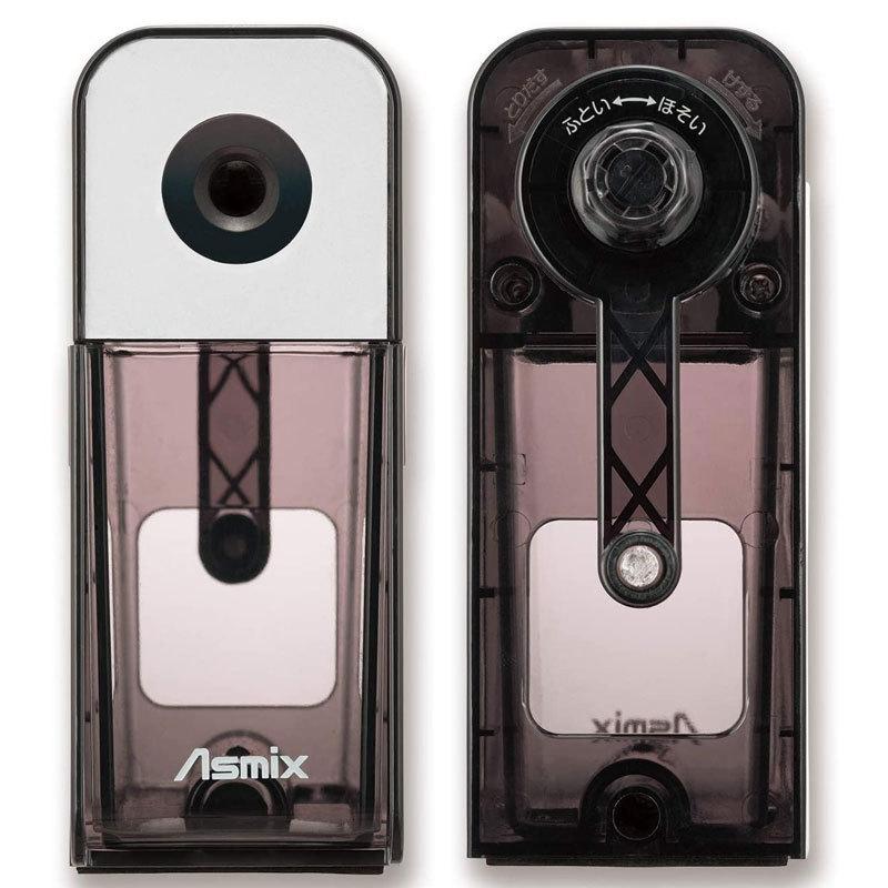 アスカ（ASKA） Asmix 鉛筆削り デッサンメイト スケルトンボディ デッサン向け 7段階調整機構 指を挟まない 美大生 外径8mmまで対応 ムダ削り防止 プレゼント : 文具の森ヤフー ...