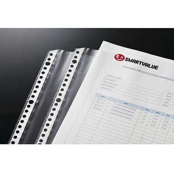 スマートバリュー クリアポケットリフィル30穴(2・4穴兼用)0.04mm 100枚 : BUNGU便 - 通販 - Yahoo!ショッピング