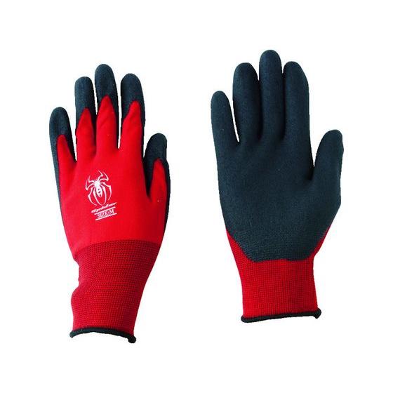 【お取り寄せ】川西 塩ビ背抜き手袋 スパイダー レッド M 1P 2530R-M :KB4394:BUNGU便 - 通販 - Yahoo!ショッピング