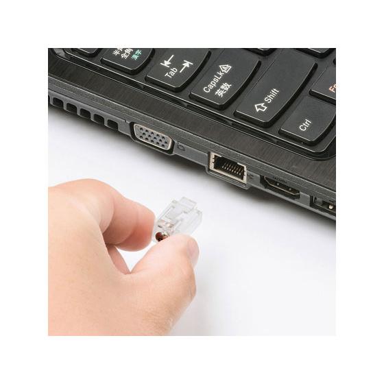 【お取り寄せ】サンワサプライ LANポートロック SLE-12SN : BUNGU便 - 通販 - Yahoo!ショッピング