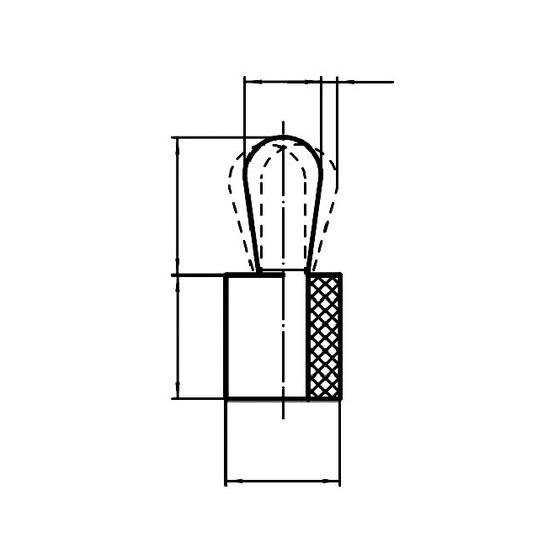 【お取り寄せ】HALDER プレッシャー・ピン プラスティック製のばね 6×7L 22150.02 : BUNGU便 - 通販 - Yahoo!ショッピング