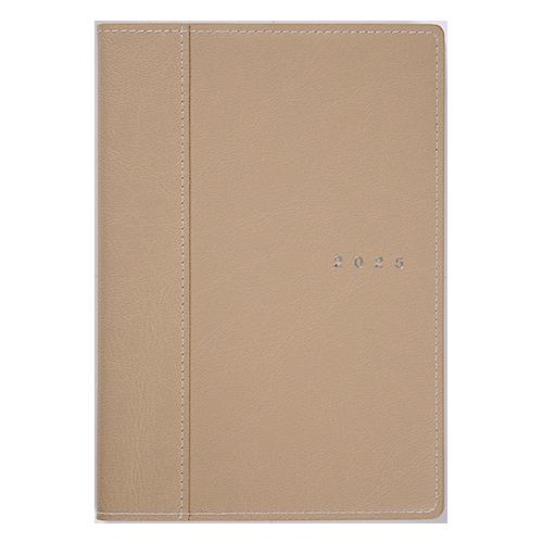 高橋書店 2025年4月始まり手帳 シャルム9 B6 月間ブロック＋週間バーティカル 土日均等 月曜始 サピアベージュ 639 : 文具マルシェ - 通販 - Yahoo!ショッピング