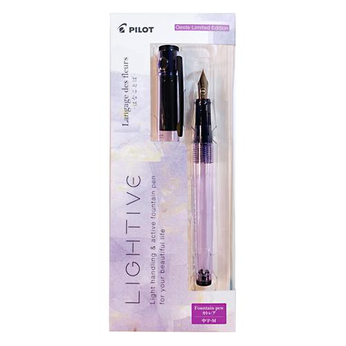 パイロット オエステ会限定 万年筆 LIGHTIVE ライティブ Langage des fleurs M 中字 カトレア OM-FLT0E24-CAM : 文具マルシェ - 通販 ...