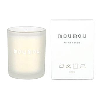 ムームーアロマキャンドル リネン moumou LINEN 蝋燭 フレグランス 1380-83 : 文具マルシェ - 通販 - Yahoo!ショッピング