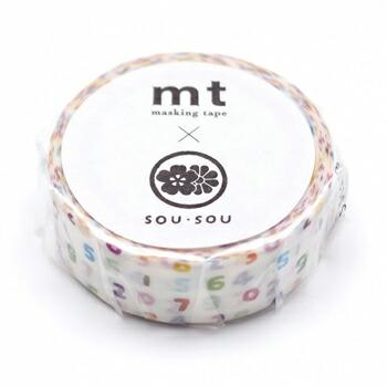 カモ井加工紙 マスキングテープ mt SOU・SOU SO-SU-U いろいろ (15mm幅×7m巻) MTSOU23 : 文具マルシェ - 通販 - Yahoo!ショッピング