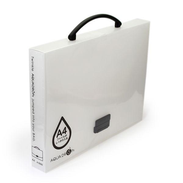 リヒト アクアドロップスバッグA4 乳白 A5005-1 :4903419839253:ブングショップヤフー店 - 通販 - Yahoo!ショッピング