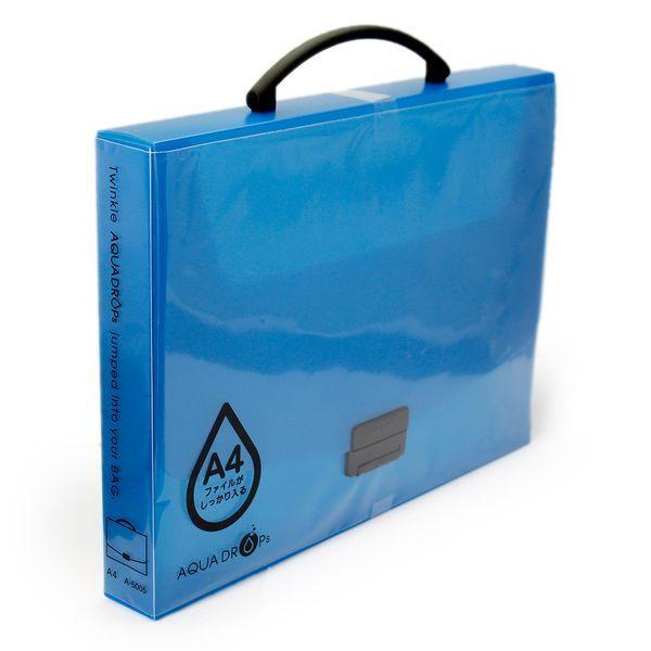 リヒト アクアドロップスバッグA4 青 A5005-8 :4903419839314:ブングショップヤフー店 - 通販 - Yahoo!ショッピング