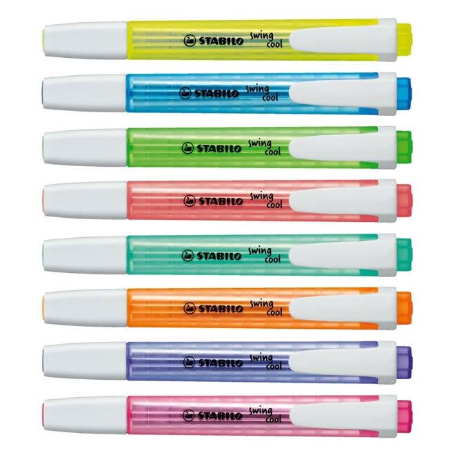 STABILO（スタビロ） スイングクール あすつく対応 マーカー 蛍光ペン : 文房具の和気文具 - 通販 - Yahoo!ショッピング