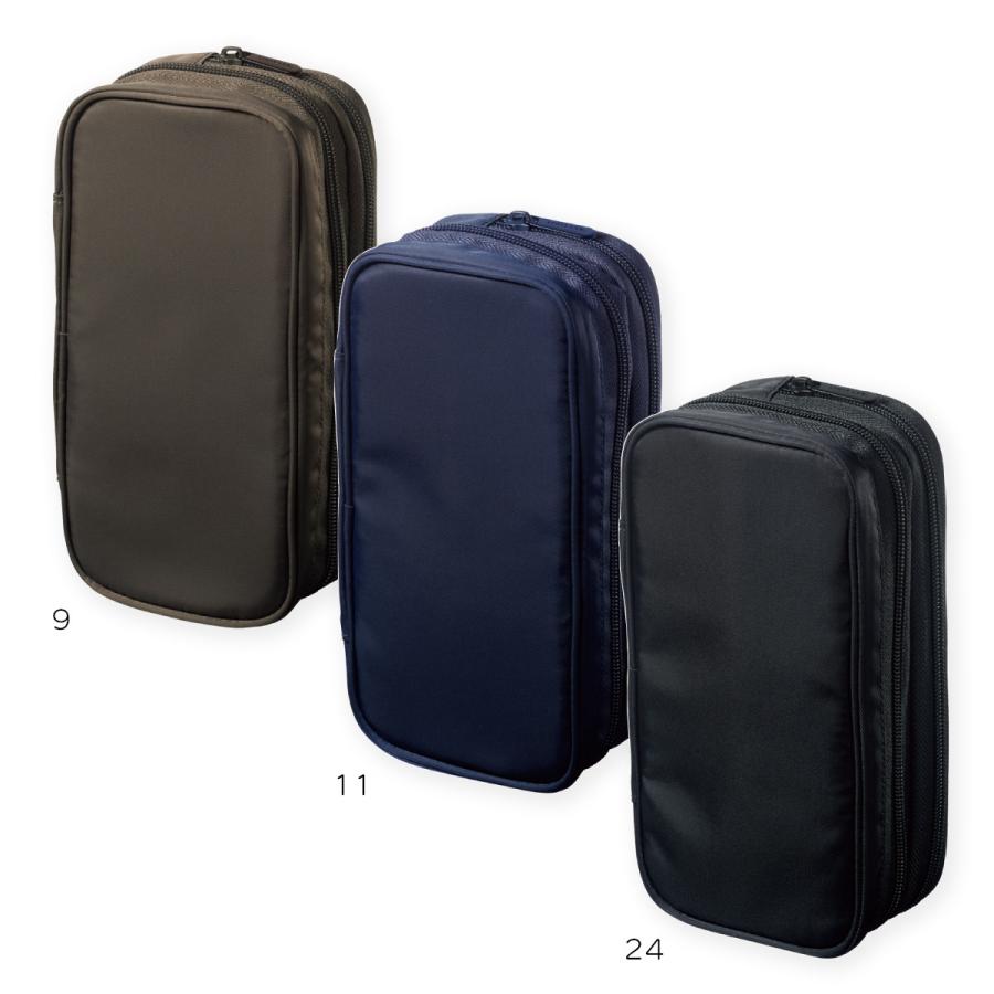 LIHIT LAB.（リヒトラブ） LIHITLAB. A-3801 スプレッドダブルペンケース XCOA : ブングステーション - 通販 - Yahoo!ショッピング