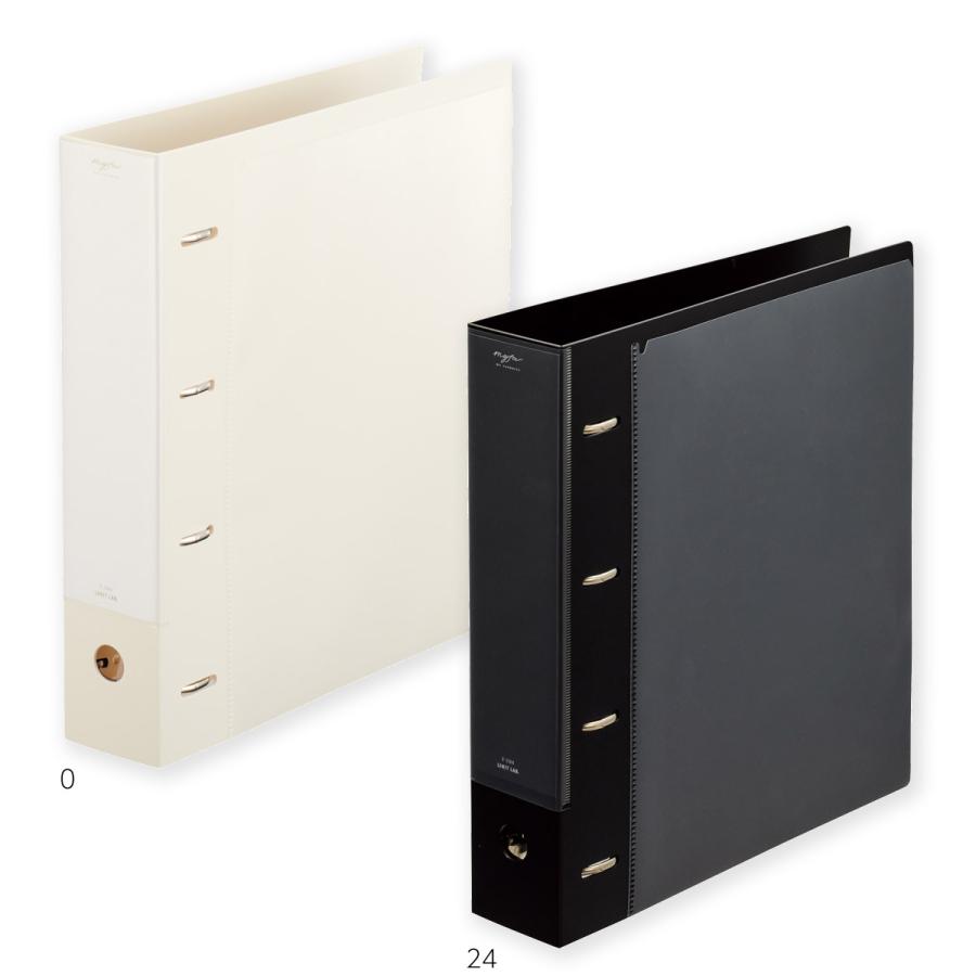 myfa LIHITLAB. F-3301 myfa＜ミファ＞ MY FAVORITE コレクションファイル ワイド A4 S型 4穴 : ブングステーション - 通販 - Yahoo!ショッピング