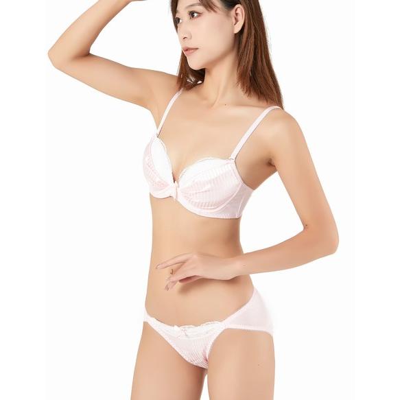 【Prinsess】ストライプサテンブラとショーツのセット : psq-632 : ぱらでぃーYAHOO店 - 通販 - Yahoo!ショッピング