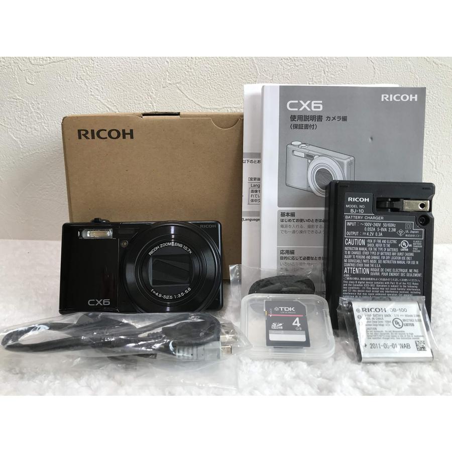 RICOH デジタルカメラ CX6ブラック CX6-BK : Burano - 通販 - Yahoo!ショッピング