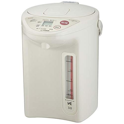 タイガー VE電気ポット 「とく子さん」 省エネコース付き 3L ベージュ PIF-A300-C : Burano - 通販 - Yahoo!ショッピング