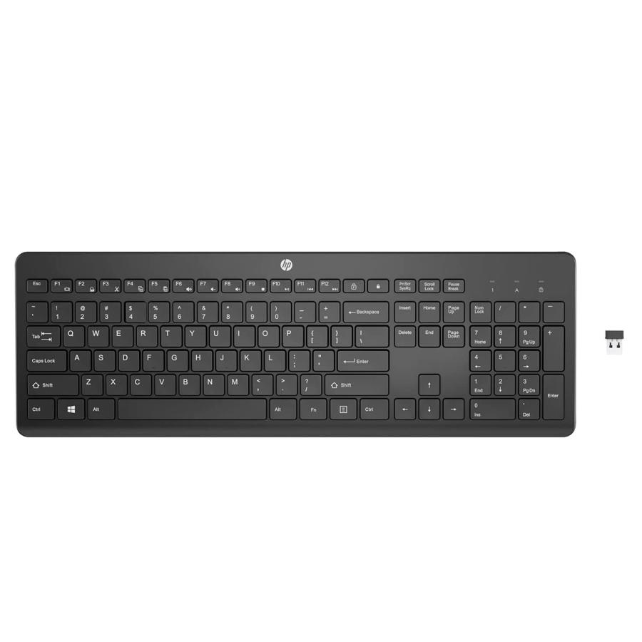 HP キーボード ワイヤレス 無線 英語配列 US配列 HP 230 ワイヤレスキーボード(型番:3L1E7AA#UUF) Mac ...