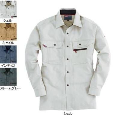 BURTLE バートル 作業着 8063 長袖シャツ 5L 作業服 秋冬 : BURTLE専門店 バートル ショップ - 通販 - Yahoo!ショッピング