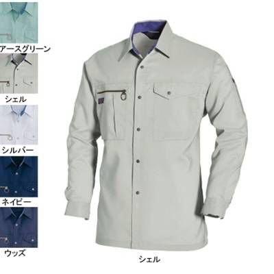 バートル BURTLE 作業着 9023 長袖シャツ 4L シェル2 かっこいい 作業服 秋冬 :1066920:BURTLE専門店 バートル ショップ - 通販 - Yahoo!ショッピング