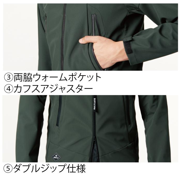 バートル BURTLE 2023秋冬新作 作業着 3190 フーデッドジャケット XL-XXL 作業服 秋冬 撥水 保温 :1289028:BURTLE専門店 バートル ショップ - 通販 ...