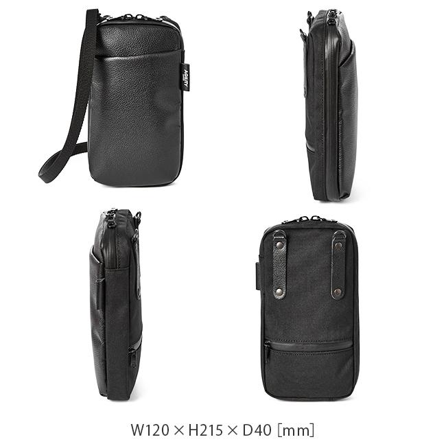 スマホショルダー スマホポーチ レディース メンズ ブランド 本革 軽量 撥水 日本製 斜めがけ 小さめ ミニ レザー アジリティ SGシュリンク AGILITY 0539 : aj-0539 ...