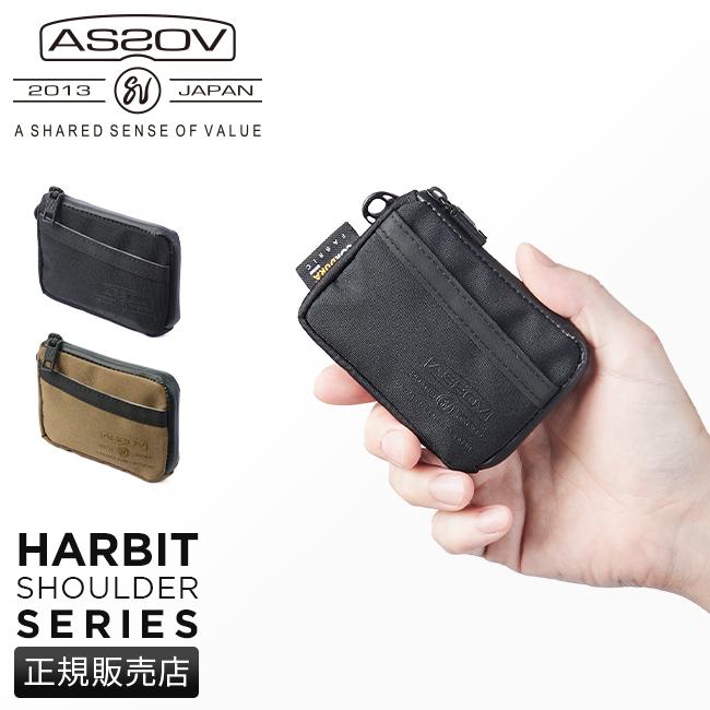 AS2OV（アッソブ） 小銭入れ メンズ ブランド 小さい 防水 薄型 スリム コインケース コンパクト ハビット AS2OV ASSOV ...