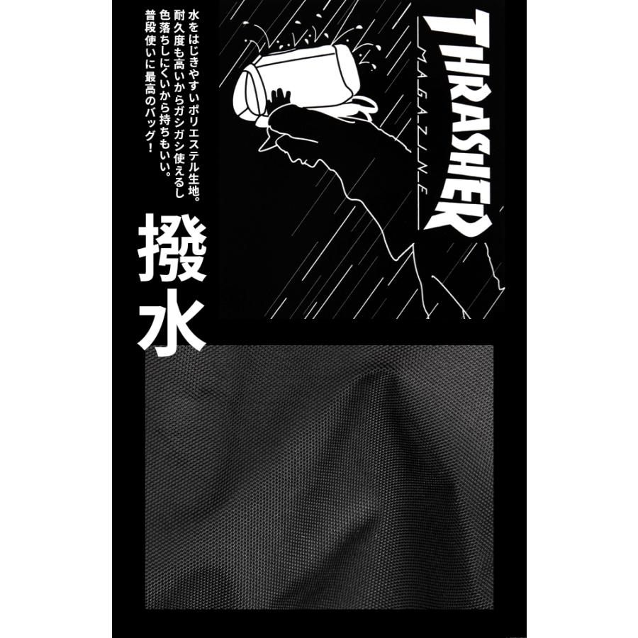 THRASHER スラッシャー リュック 30L 通学 大容量 軽量 撥水 黒 男子 女子 中学生 高校生 部活 大きめ スクールバッグ ブランド A4 B4 THR-282 : ビジネス ...