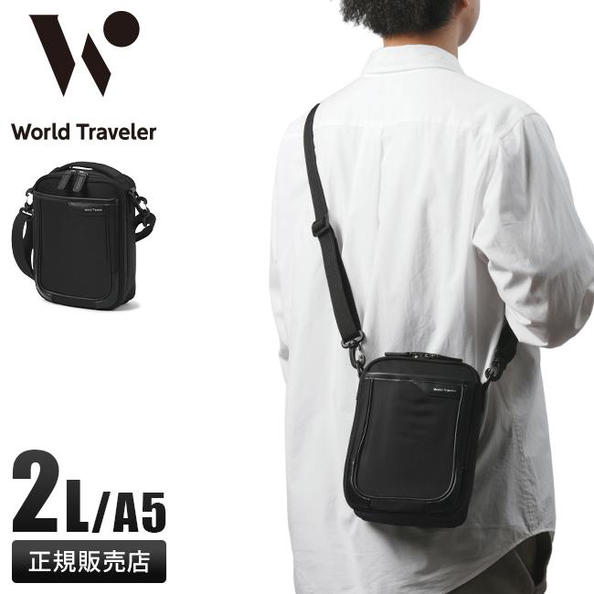 World Traveler エース ワールドトラベラー クロトS ミニショルダーバッグ 2L 縦型 メンズ ブランド ナイロン ACE 17471 : ビジネスバグズ - 通販 ...