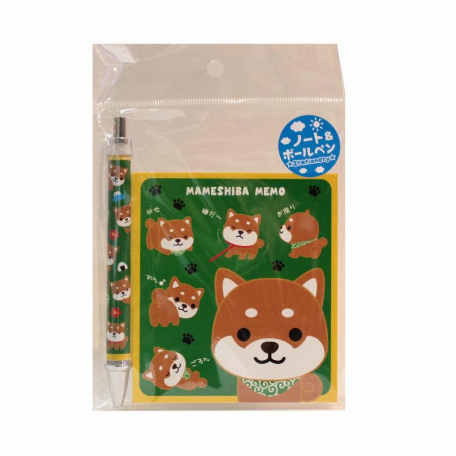 まめしば ノート & ボールペンセット : t68 : 徳島県物産館 - 通販 - Yahoo!ショッピング