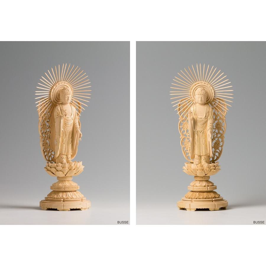 仏像 阿弥陀如来 西 柘植製/ツゲ 丸座 3寸 金泥書 浄土真宗 仏像 阿弥陀如来 西 柘植製/ツゲ 丸座 3寸 金泥書 浄土真宗