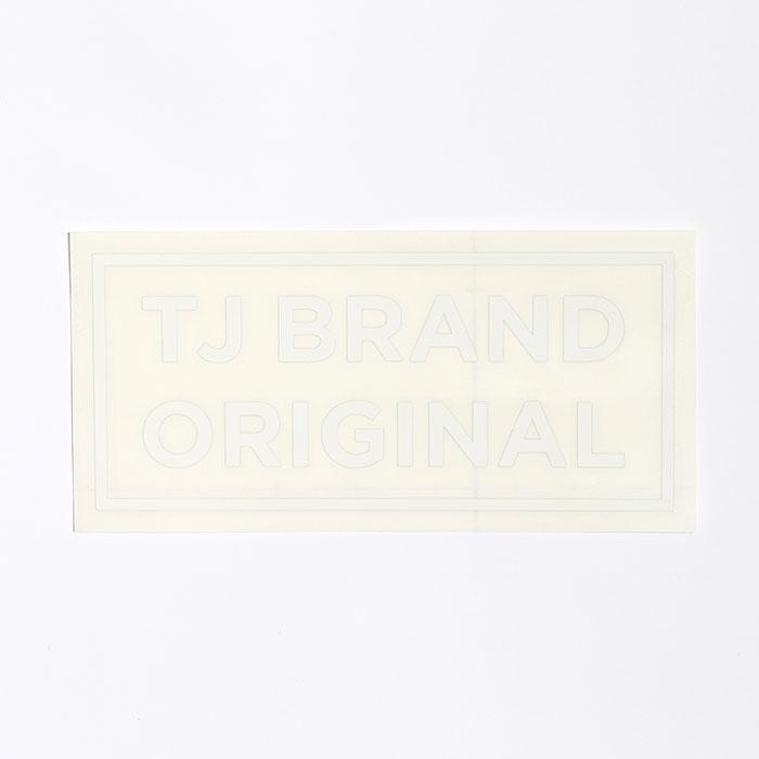 TJ BRAND ORIGINAL Die-cut Sticker ニュータイプ Lサイズ / ティージェイブランド オリジナル ダイカット ...