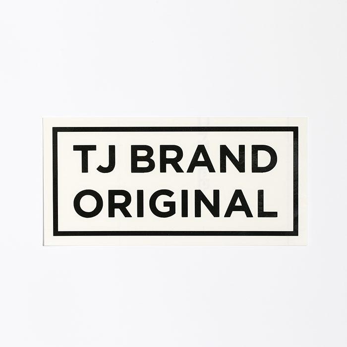 TJ BRAND ORIGINAL Die-cut Sticker ニュータイプ Sサイズ / ティージェイブランド オリジナル ダイカット ...