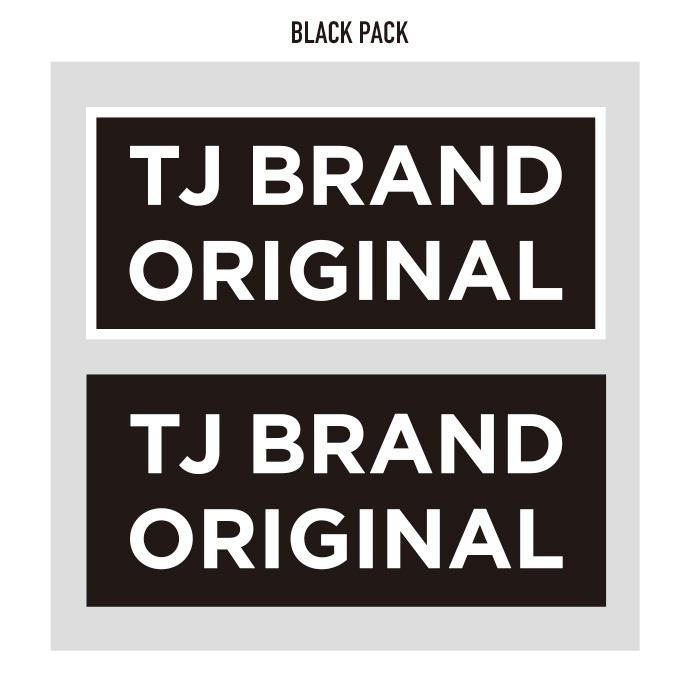 TJ BRAND ORIGINAL Sticker 2pack/ ティージェイブランド オリジナル ステッカー 2枚セット ...