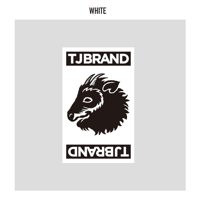 TJ BRAND ORIGINAL Square logo Sticker / ティージェイブランド オリジナル スクエアロゴステッカー ...