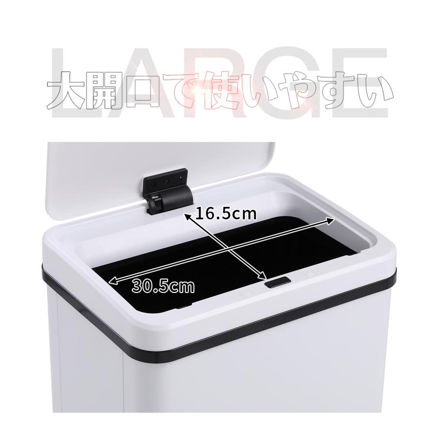 【超PayPay祭限定価格】ゴミ箱 自動開閉 ごみ箱 おしゃれ 45L袋対応 大容量 50L ふた付き スリム 縦型 ステンレス製 資源ゴミ 新作 : スーツケースの専門店busyman ...