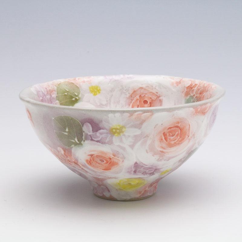 【受注生産】工房ゆずりは 色彩ばら 飯碗 : 舞陶館 - 通販 - Yahoo!ショッピング