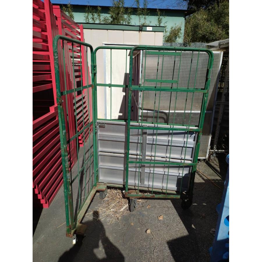 中古品 W1100×D800×H1700mm カゴ台車 K077 送料別途 :K077:物流機器.com - 通販 - Yahoo!ショッピング