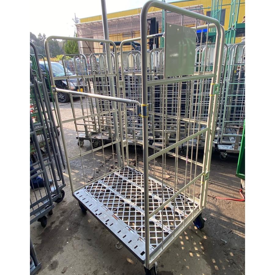 中古品 W1100×D800×H1700mm カゴ台車 K081 送料別途 : 物流機器.com - 通販 - Yahoo!ショッピング