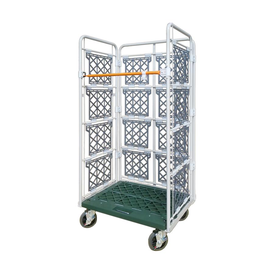 ヤマト・インダストリー 静音コンビテナー LRC21-RS55 カゴ台車 静Kago車 送料無料 : 物流機器.com - 通販 - Yahoo!ショッピング