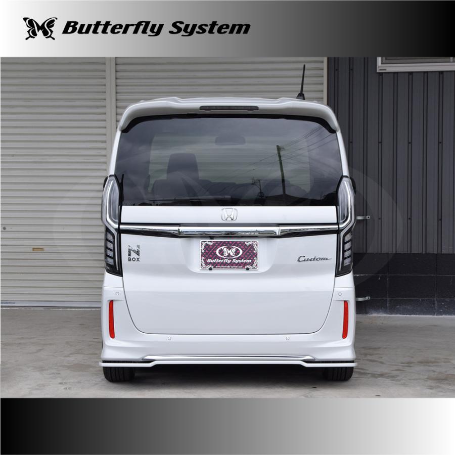 NBOXカスタム JF3 JF4 後期 リアフラップスポイラー エアロパーツ カスタム GLANZ Flap 2020.12〜 塗装なし : バタフライシステム ヤフー店 - 通販 ...
