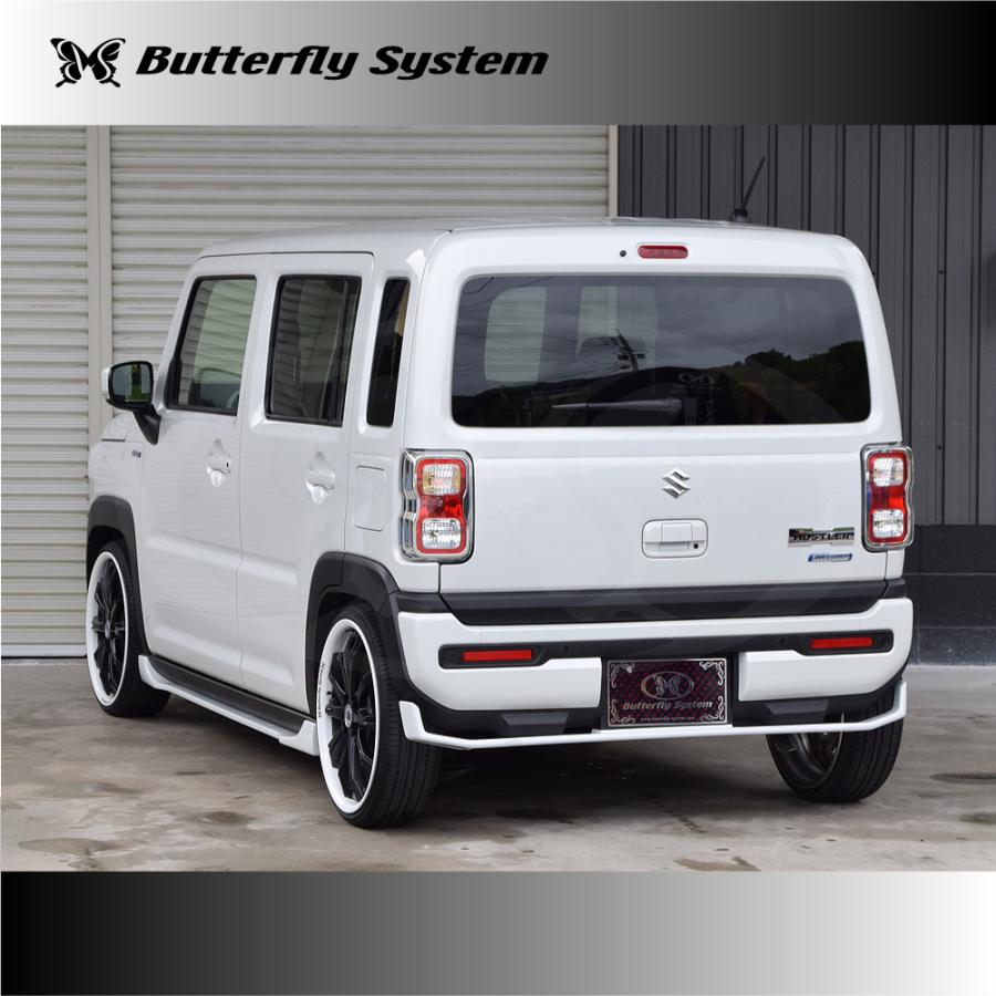 ハスラー HUSTLER MR52S MR92S リアフラップスポイラー エアロパーツ カスタム GLANZ Flap 2020.01〜 塗装なし : バタフライシステム ヤフー店 - 通販 ...